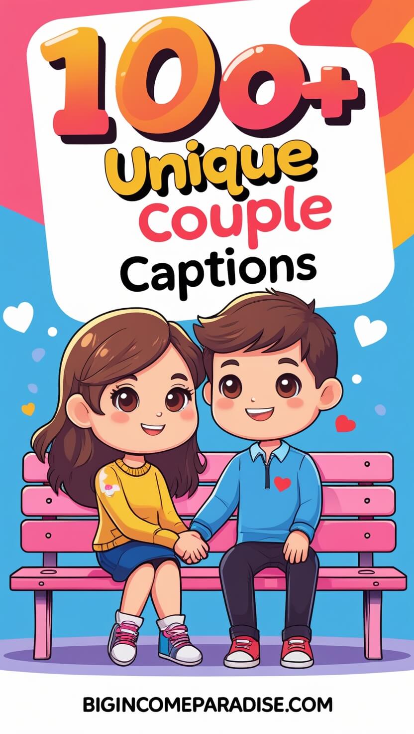 100+ Unique Couple Captions To Share Your Love Story