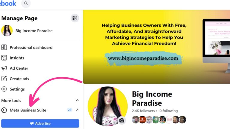 How To Use Facebook For Business Like A PRO - Big Income Paradise