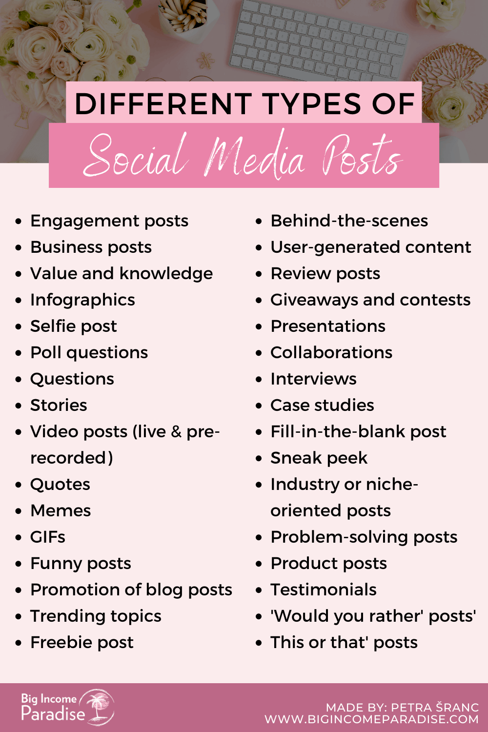 What Are The Different Types Of Social Media Posts? (Get The Answer ...