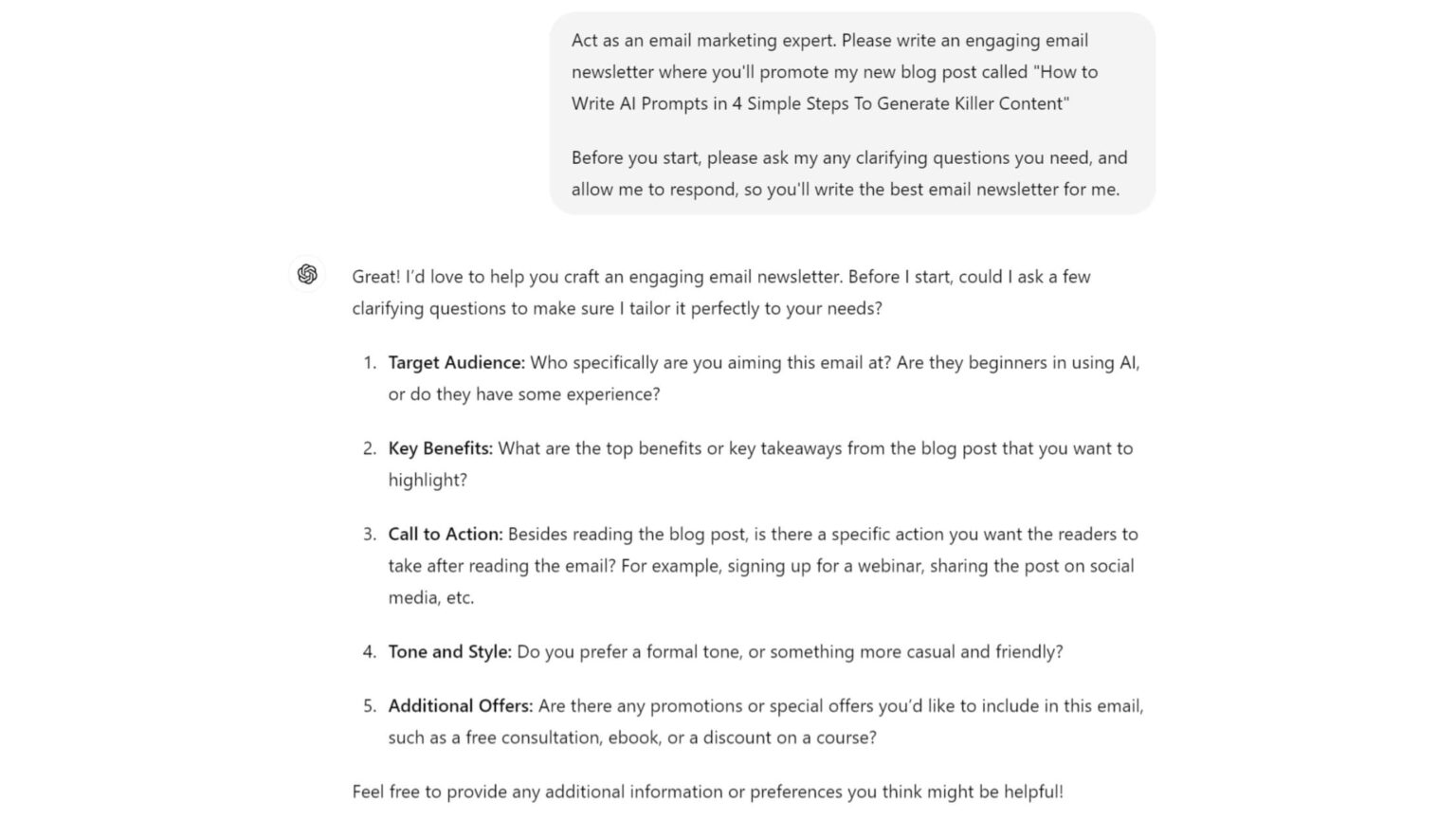 How To Write AI Prompts In 4 Simple Steps