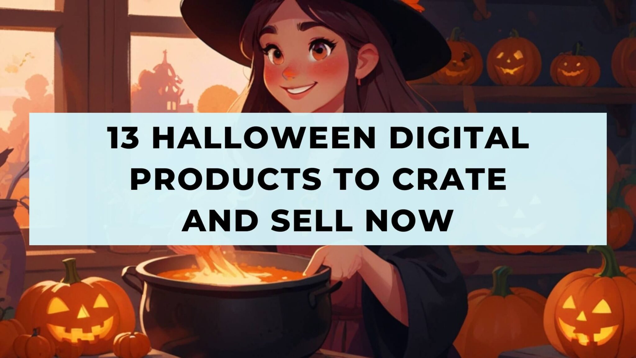 13 Halloween Digital Products To Crate And Sell Now