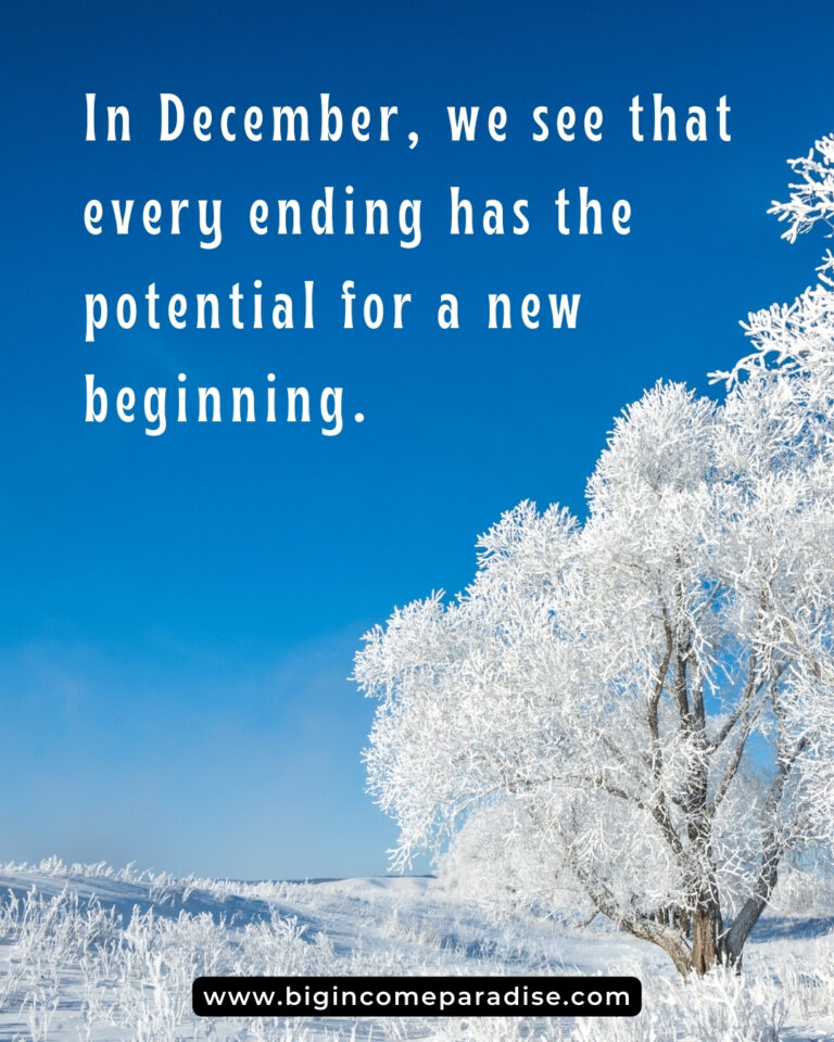 100+ December Quotes Your Audience Will Love