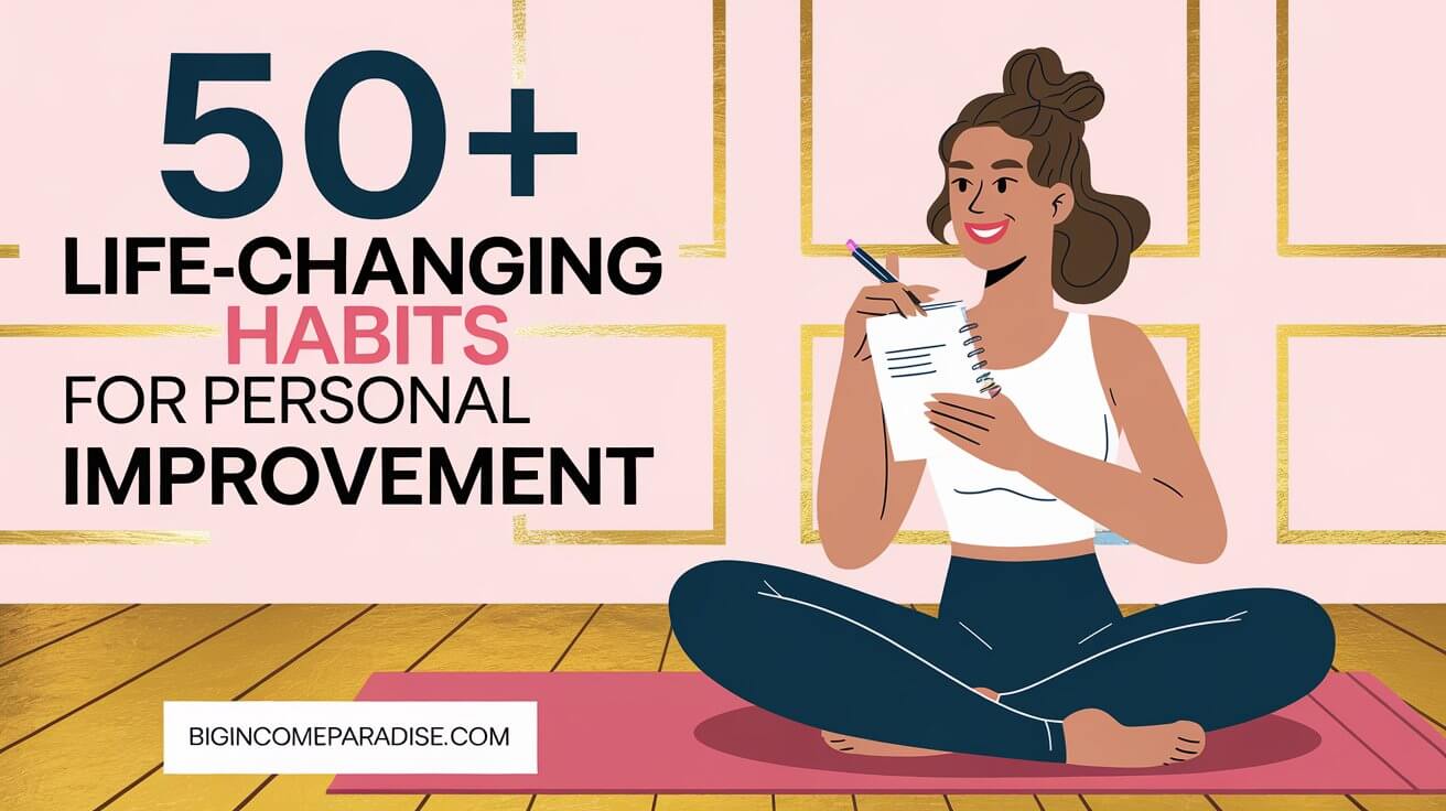 50+ Life-Changing Habits For Personal Improvement