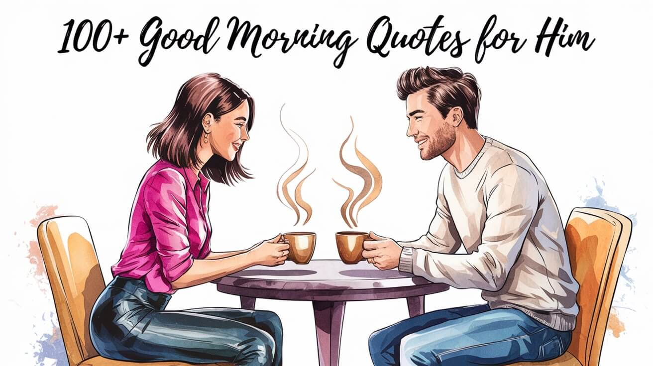 100+ Good Morning Quotes For Him To Show You Care
