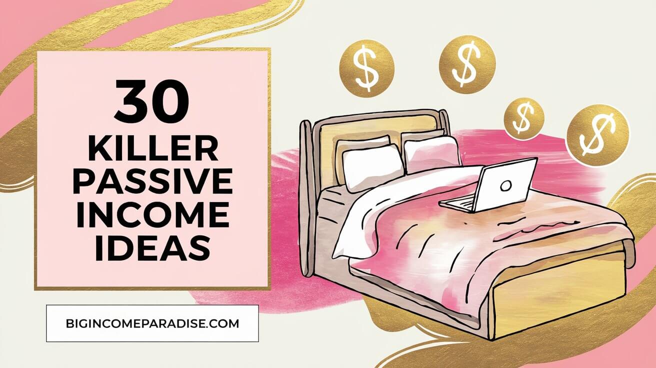 30 Passive Income Ideas To Make Money While You Sleep