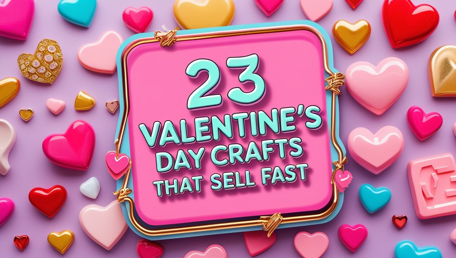 23 Easy Valentine's Day Crafts That Make Money