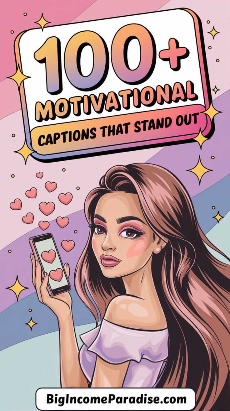 100+ Motivational Captions To Make Your Posts Powerful