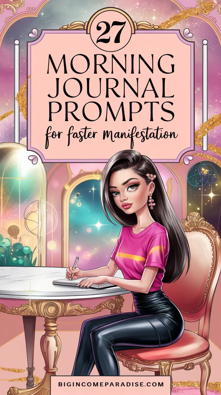 27 Simple Morning Journal Prompts That Will Help You Manifest Faster