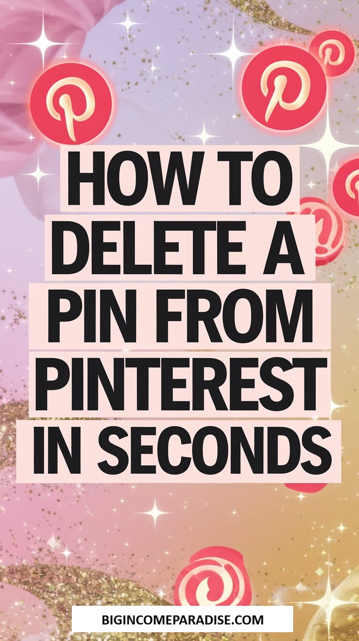 How To Delete A Pin From Pinterest In Seconds (So Simple!)