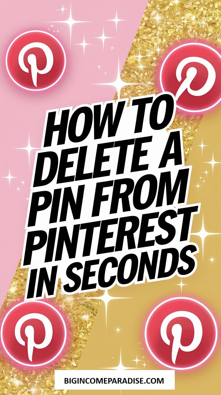 How To Delete A Pin From Pinterest In Seconds (So Simple!)