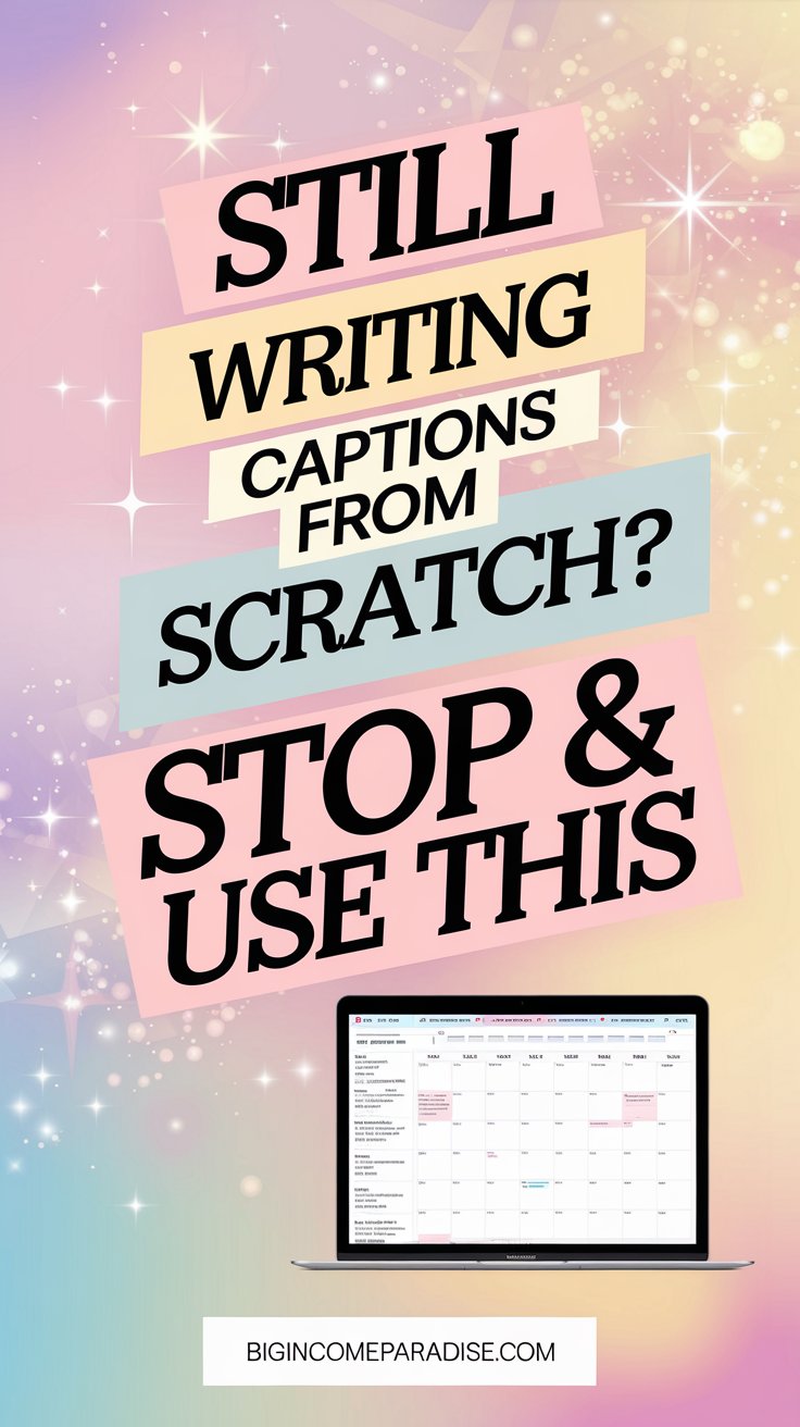 Time-Saving Content Calendars And Caption Templates For Social Media