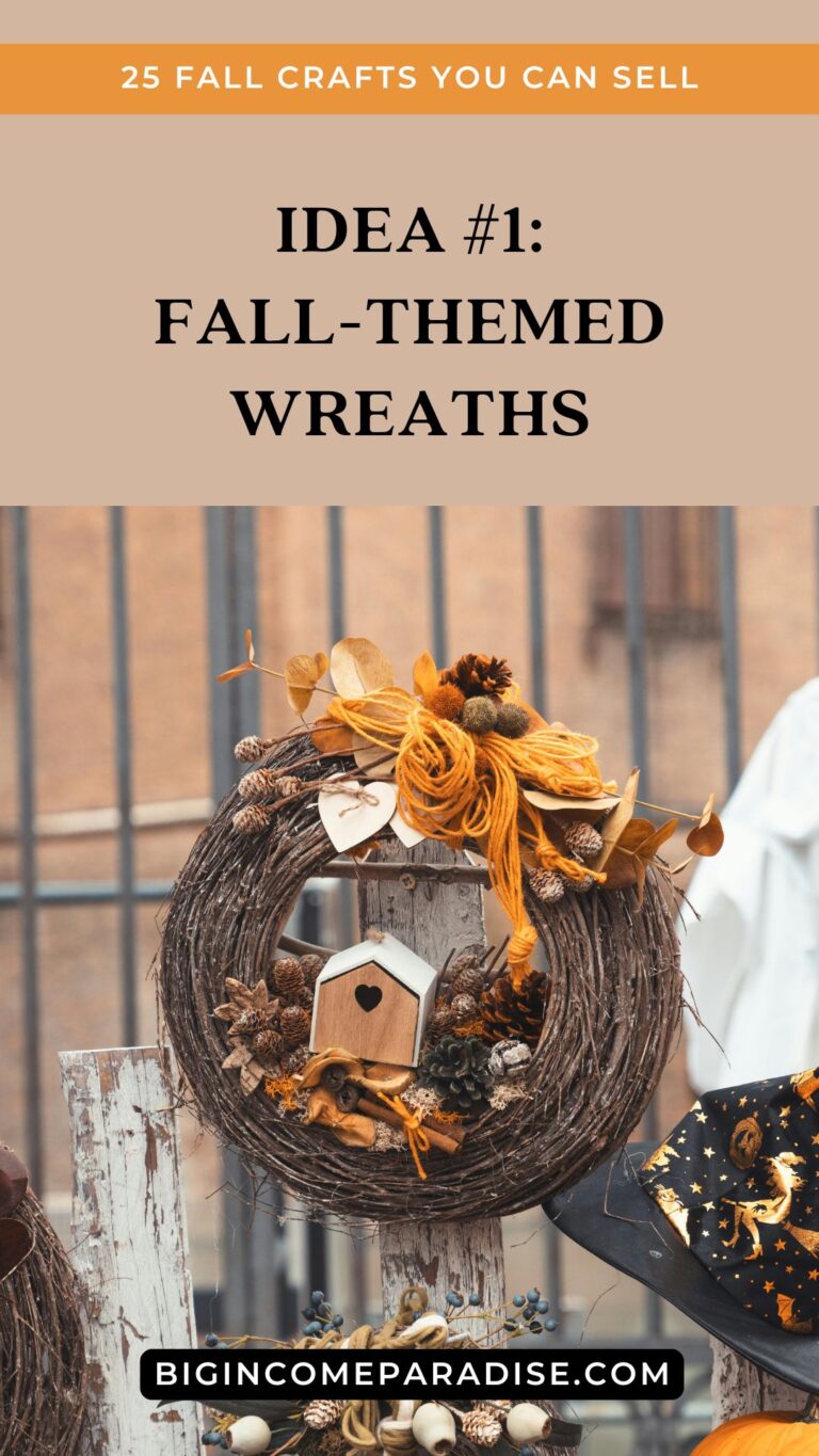 25 Fall Crafts You Can Actually Sell For Profit