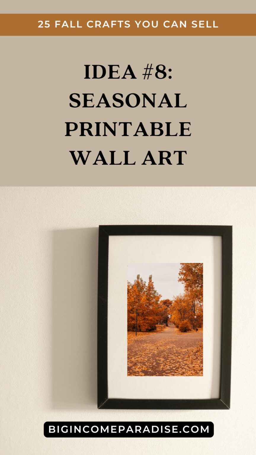 25 Fall Crafts You Can Actually Sell For Profit