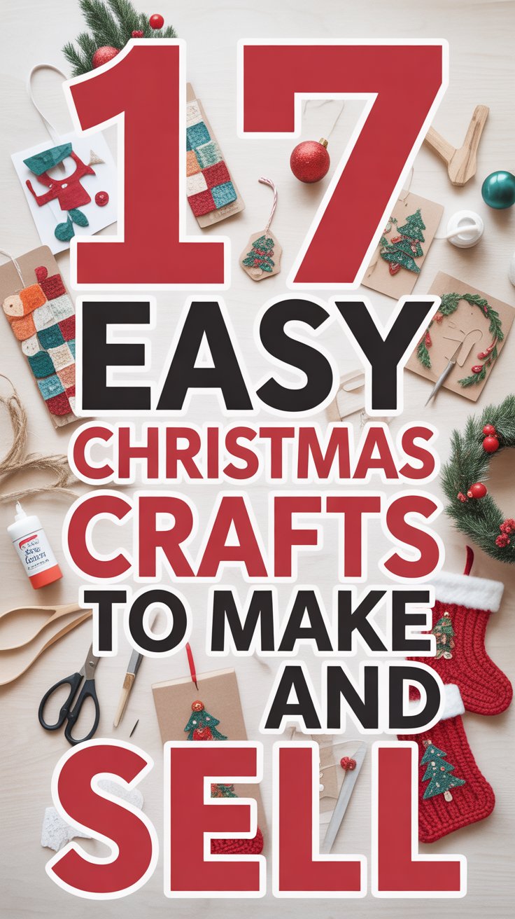 17 Profitable Christmas Crafts Anyone Can Make And Sell