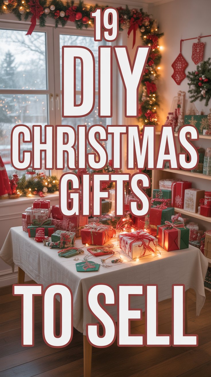 19 Profitable DIY Christmas Gifts To Sell From Home