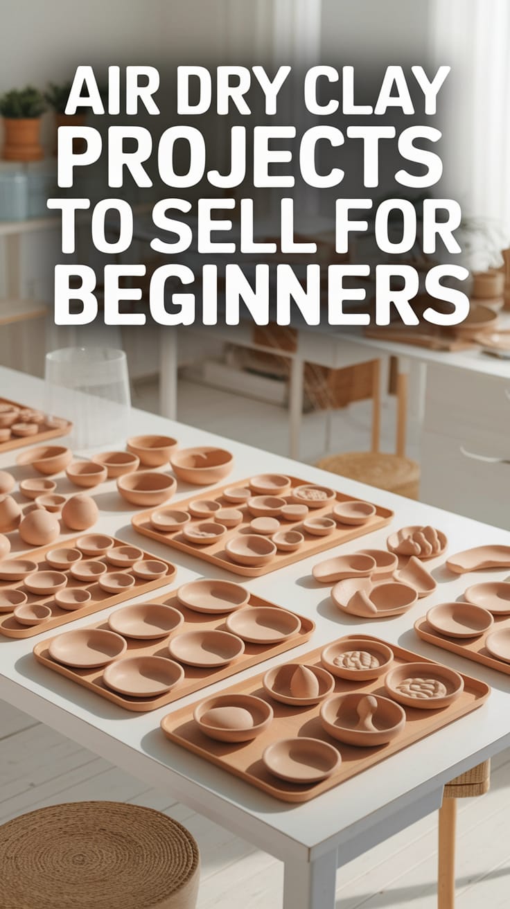 Air Dry Clay Projects To Sell That Look Store Ready Even If You’re New