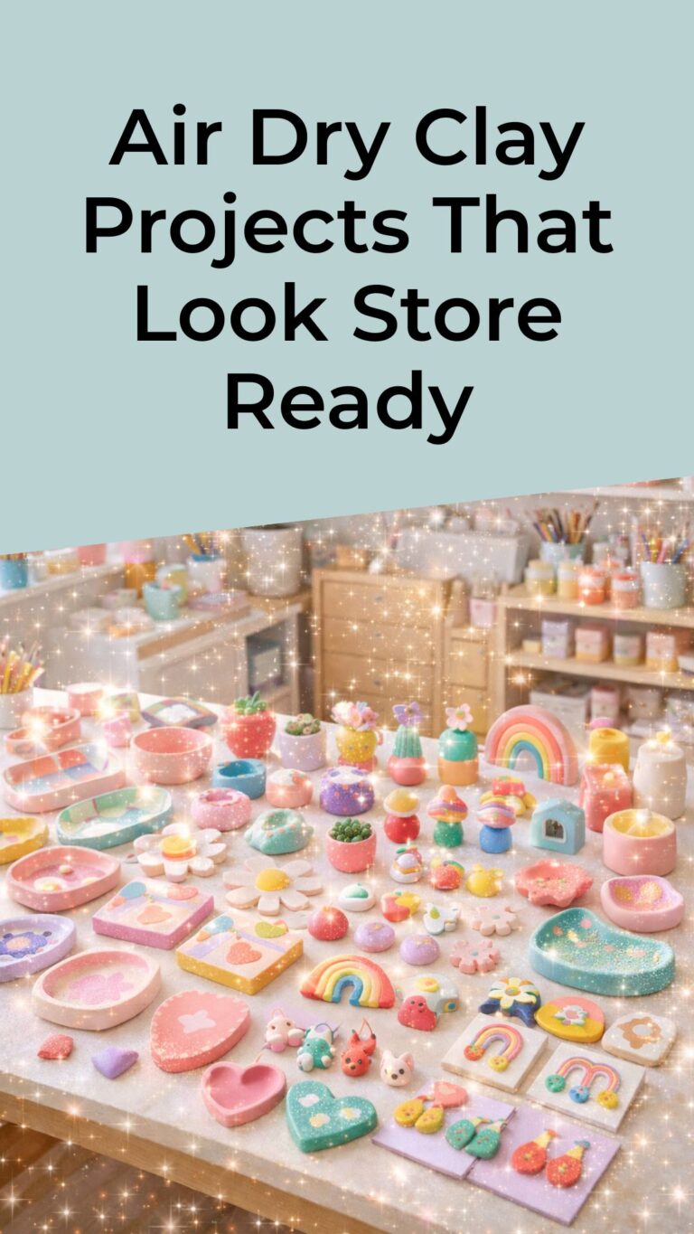 Air Dry Clay Projects To Sell That Look Store Ready Even If You’re New