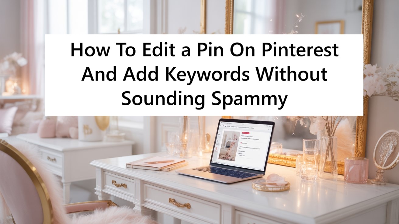 How To Edit A Pin On Pinterest And Add Keywords Without Sounding Spammy